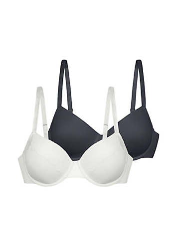 Pack of 2 Yahara Underwired Light Padded Demi Bras by DORINA | Look Again