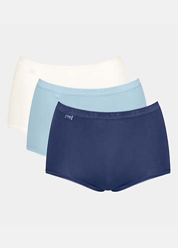 Pack of 3 Basic Maxi Briefs by Sloggi | Look Again