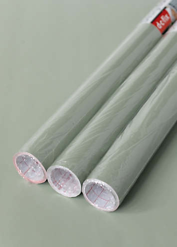 Pack of 3 Sticky Back Plastic Matt Sage Green Self Adhesive Vinyl Wrap ...