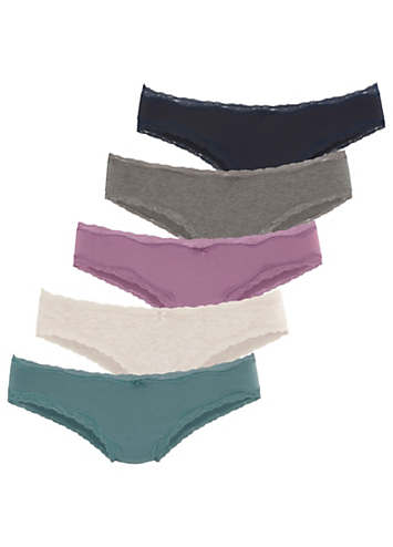 Pack of 5 Brazilian Briefs by LASCANA | Look Again
