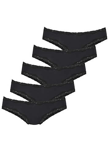 Pack of 5 Brazilian Briefs by LASCANA | Look Again