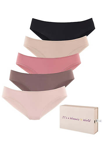 Pack of 5 High Leg Briefs by LASCANA | Look Again