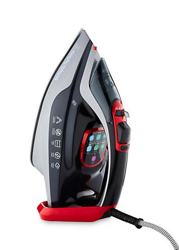 Power Steam Elite 3000W LED Steam Iron 302012 - Red/Black by Morphy ...