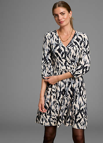 Printed Jersey Mini Dress by Laura Scott | Look Again