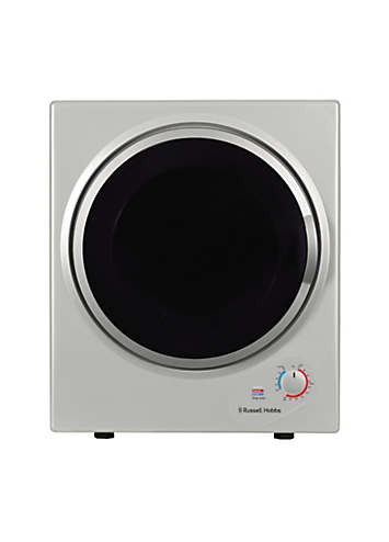 RH3VTD800S 2.5kg Compact Vented Tumble Dryer - Silver by Russell Hobbs ...