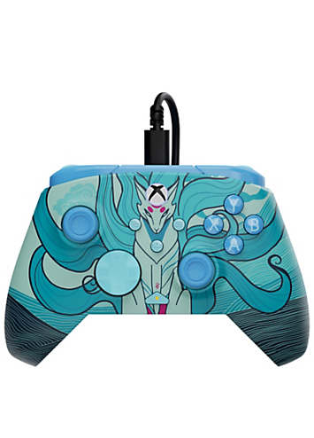 Rematch Advanced Wired Controller - Blue Kitsune Everglow by Turtle ...