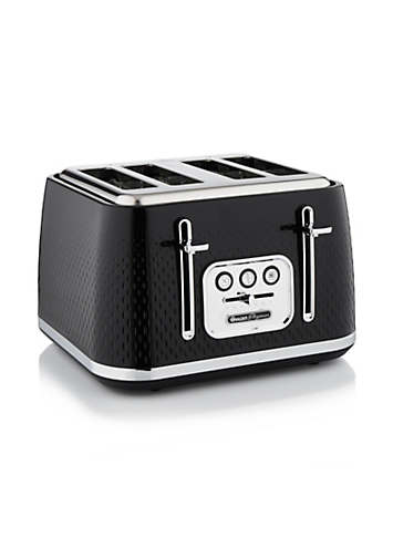 ST19025BLK Elegance 4 Slice Toaster with 7 Browning Levels - Black by ...
