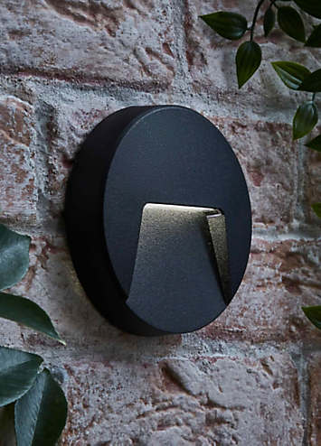Sam Round IP65 Integrated LED Outdoor Wall Light by ValueLights | Look ...