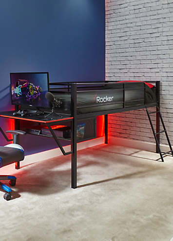Sanctum Mid Sleeper & Desk Gaming Combo by X Rocker | Look Again