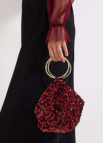 Sequin Clutch Bag by Phase Eight | Look Again