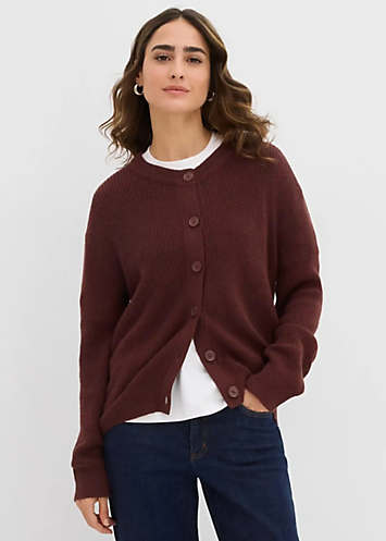 Smooth Knit Cardigan by bonprix | Look Again