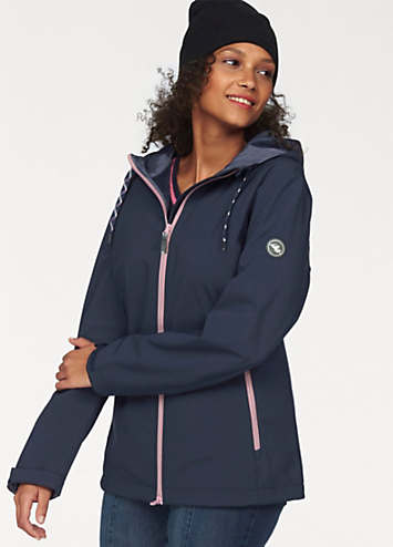 Soft Shell Hooded Jacket by Polarino | Look Again