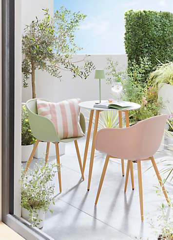 Solid Armchair With Metal Leg by Suntime | Look Again