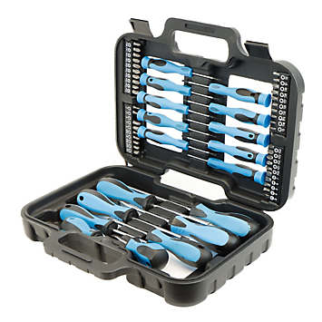 Streetwize 58 Piece Screwdriver & Bit Set in Case | Look Again