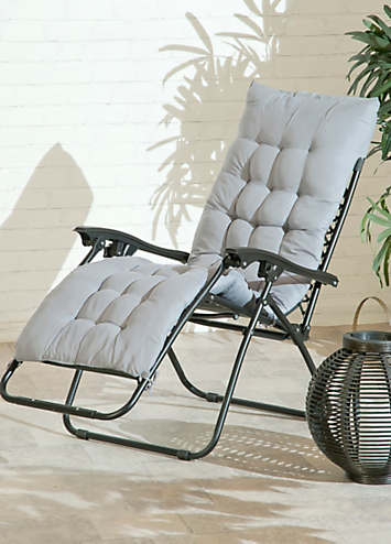 Suntime Majestic Padded Reclining Lounger | Look Again