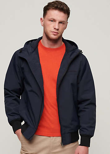 Surplus Nylon Hooded Bomber Jacket by Superdry | Look Again