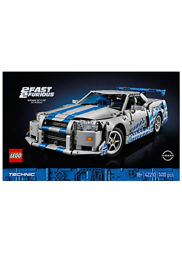Technic 2 Fast 2 Furious Nissan Skyline GT-R (R34) Car by LEGO | Look Again