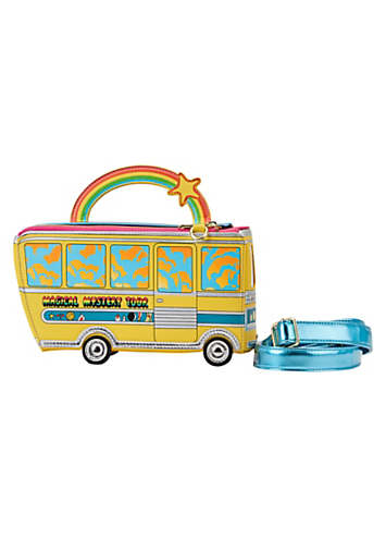 The Beatles Magical Mystery Tour Bus Crossbody Bag by Loungefly | Look ...