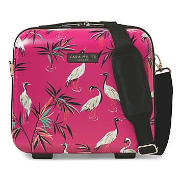 Vanity Case - Pink Heron by Sara Miller | Look Again