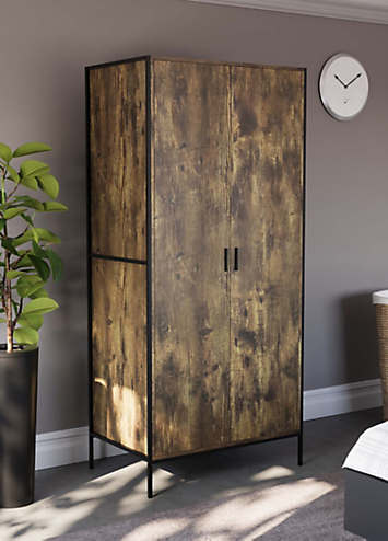 Vida Designs Brooklyn 2 Door Wardrobe | Look Again