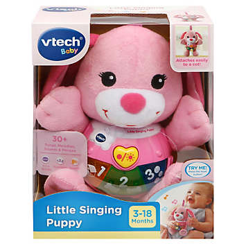 Vtech Little Singing Puppy pink | Look Again