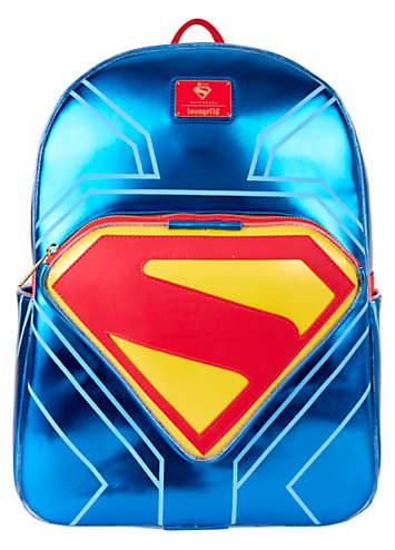 Warner Brothers DC Superman Full-Size Backpack by Loungefly | Look Again