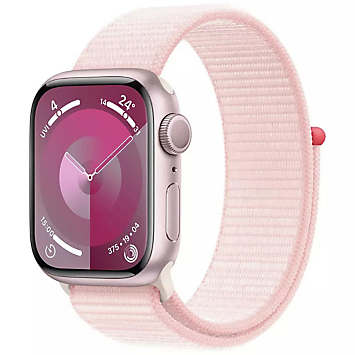 Watch Series 9 GPS 41mm Pink Aluminium Case with Light Pink Sport Loop ...