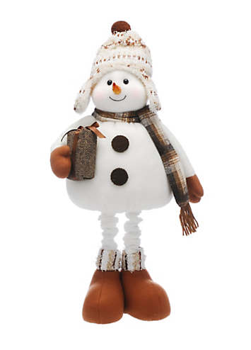 Winter Snowman with Extendable Legs | Look Again