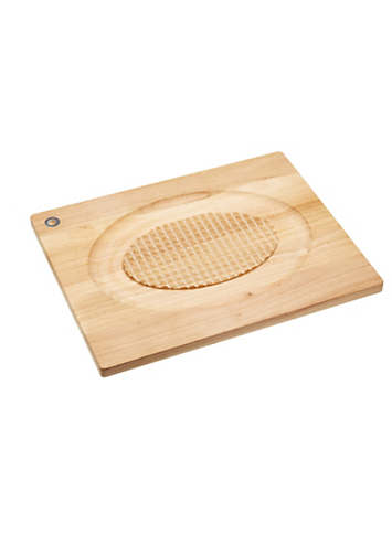 Wooden Spiked 46 cm Carving Board by MasterClass | Look Again