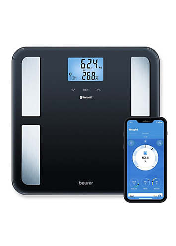 XL Smart Body Analyser Scale with Bluetooth Connect BF850 - Black by ...
