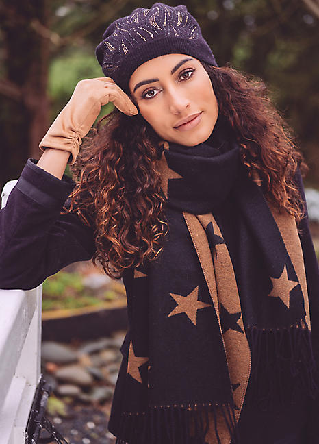 Tan scarf store