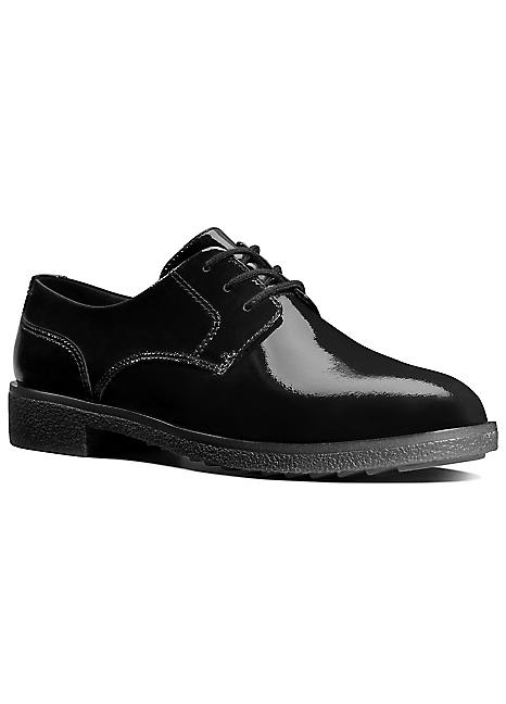 Collection Griffin Lane E Fit Patent Lace Up Shoes by Clarks Look Again