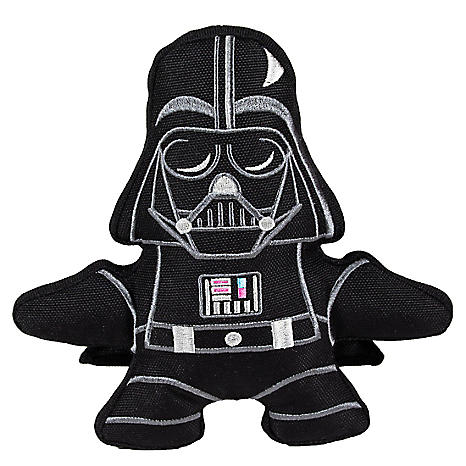 Darth Vader Soft Plush Dog Toy by Cerda Look Again