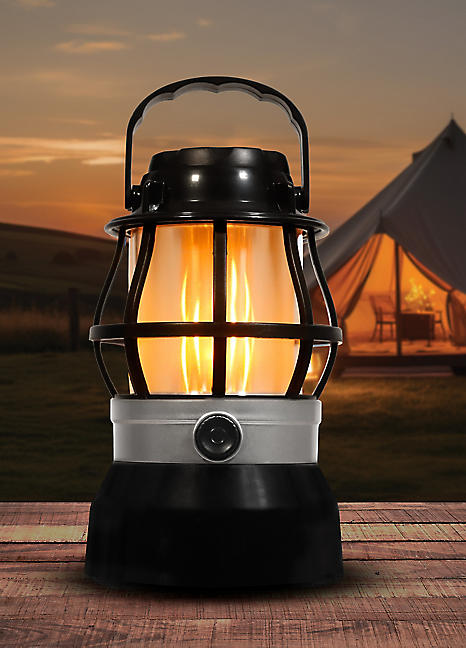 Streetwize LED Dimming Camping Lantern with Flame by Streetwize