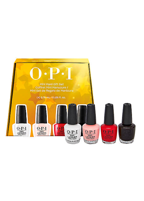 Mini Mani 4 Piece Nail Lacquer Gift Set by OPI Look Again