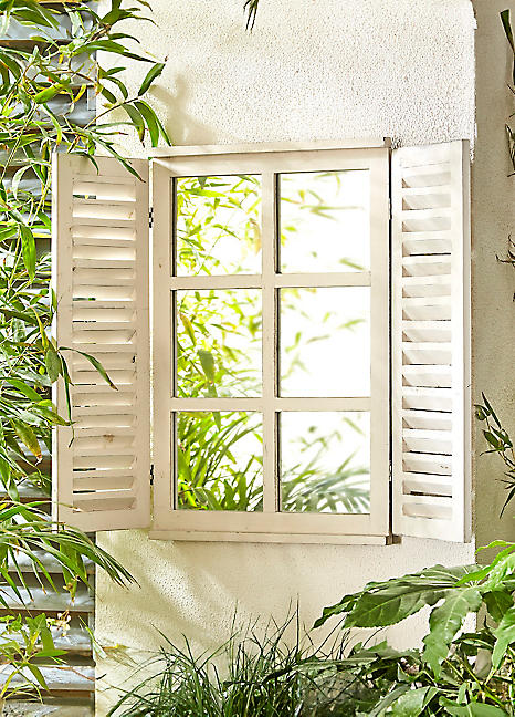 Shutter Window Mirror by Fallen Fruits | Look Again