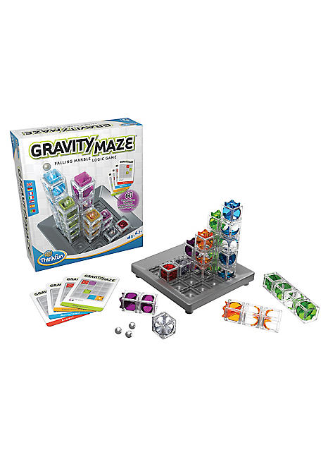 Thinkfun Gravity Maze Falling Marble Logic Game Look Again
