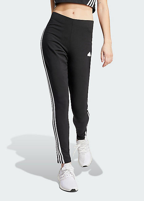 Adidas three stripe leggings store