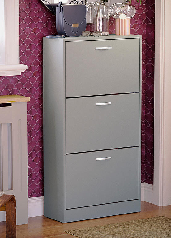 3 Drawer Shoe Cabinet by Vida Designs | Look Again