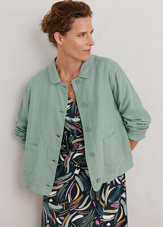 Arame Linen Jacket by Seasalt Cornwall | Look Again