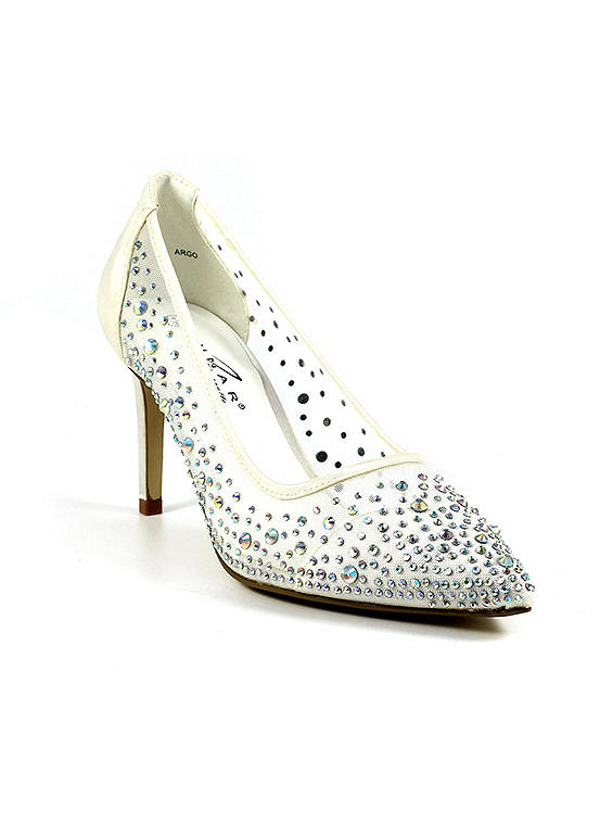 Argo White Mesh Court Shoes by Lunar | Look Again