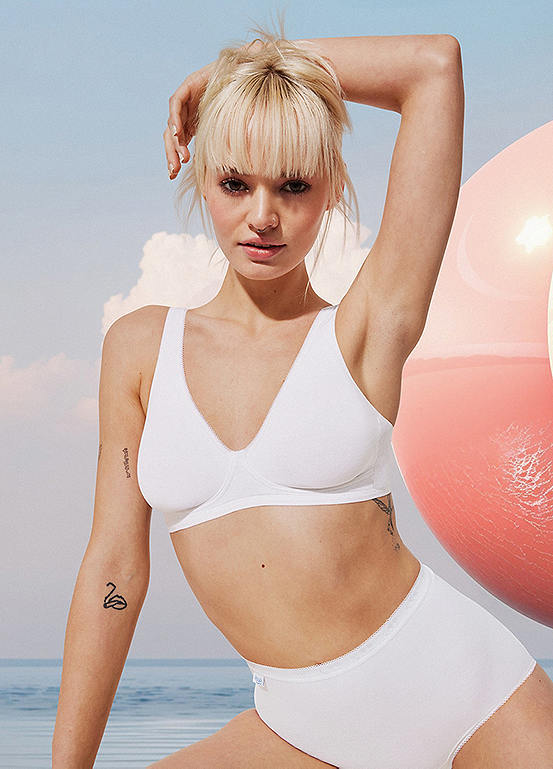 Basic Non-Wired Soft Cup Bra by Sloggi | Look Again