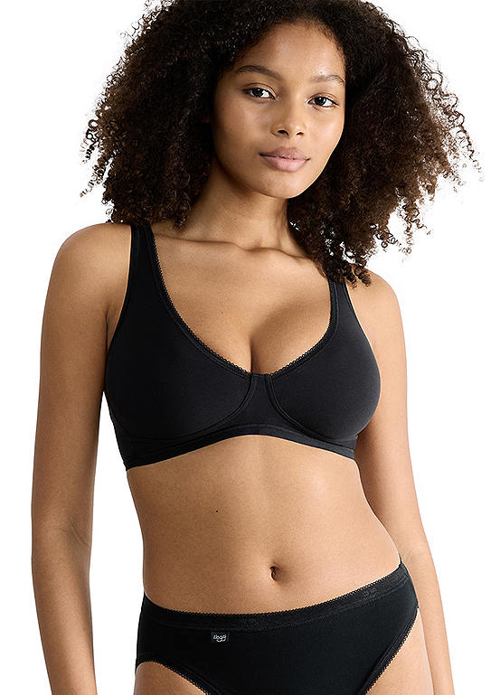 Basic Non-Wired Soft Cup Bra by Sloggi | Look Again