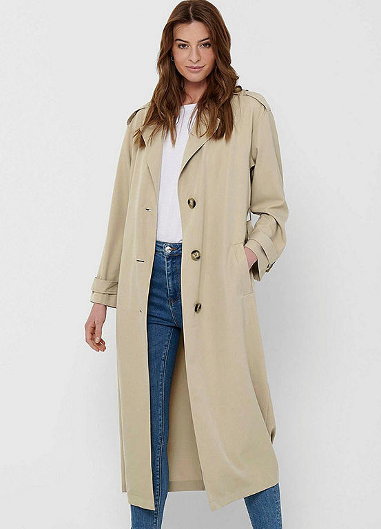 Belted Trench Coat by Only | Look Again