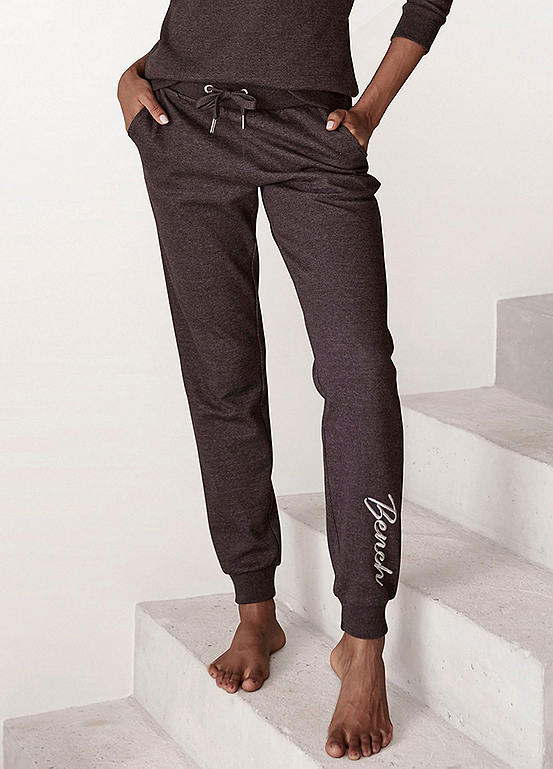 Bench. Loungewear Logo Print Jogging Pants by Bench Loungewear | Look Again