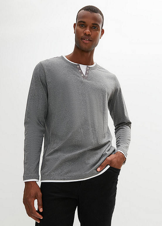 Big Fit Layered Look Top by bonprix | Look Again