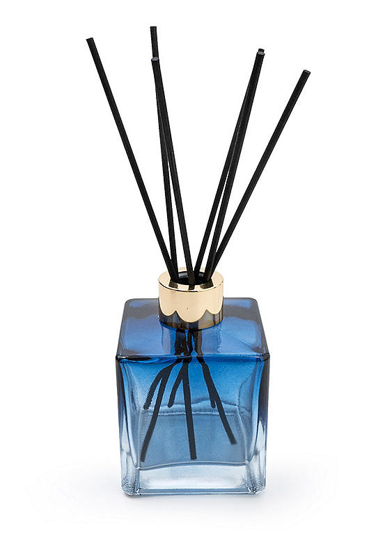 Blue Ombre Cabin in the Woods 200ml Square Glass Reed Diffuser by ...
