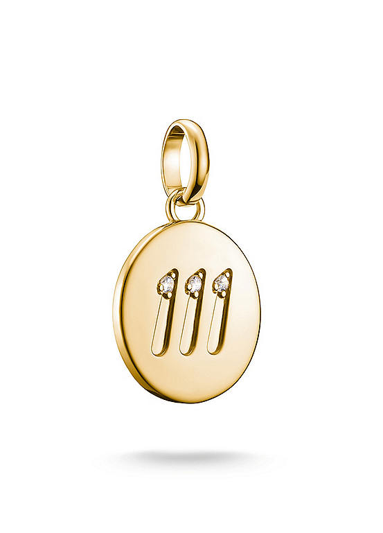 Charm Connect 111 Angel Number Pendant with Stones by Thomas Sabo ...