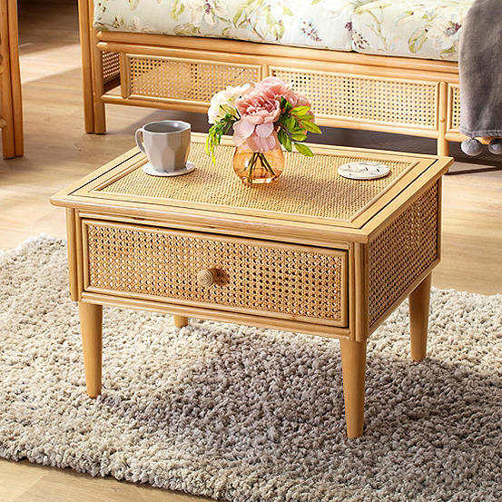Chester Indoor Rattan Coffee Table | Look Again