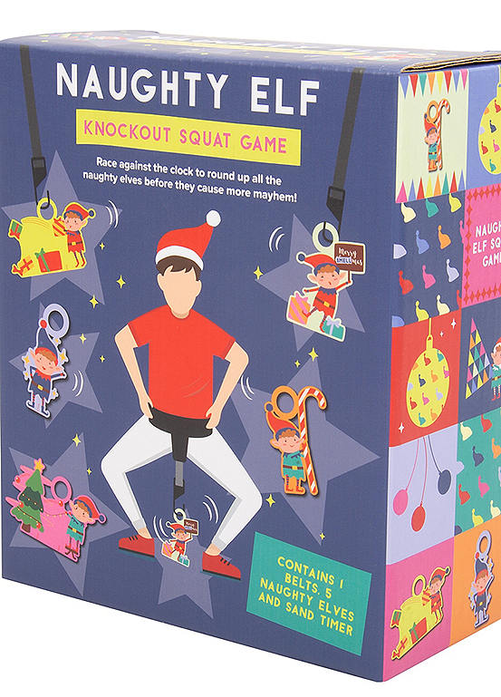 Christmas Micheavious Elf Squat Game | Look Again